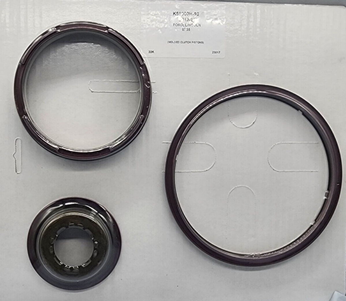 .For Ford 8f35 transmission bonded piston kit 2018-2021 | eBay