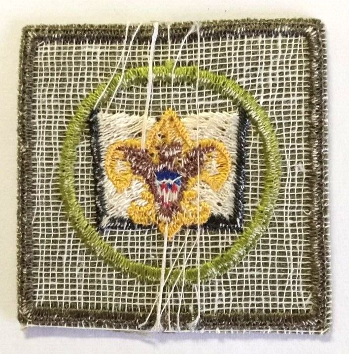 BSA Troop Librarian Insignia Coarse Twill Khaki Gauze Back 1955 -1965 ...