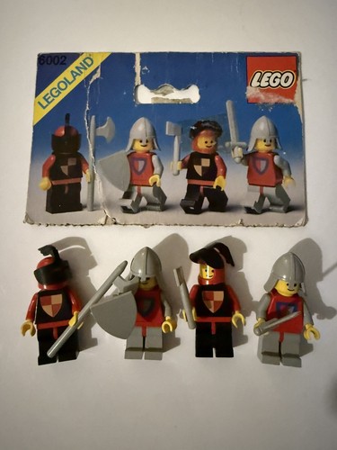 Lego Legoland 6002 Castle Figures Set w/original card | eBay