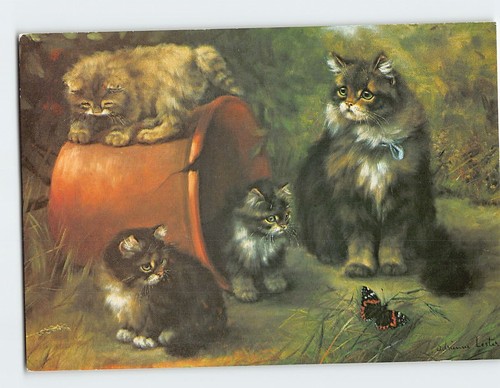 Postcard A Summers Afternoon by Adrienne Lester | eBay