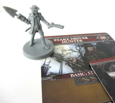 BLOODBORNE: The Board Game STAKE DRIVER HUNTER Mini & Cards C-Mon NEW ...