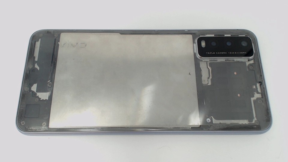 Vivo Y20 V2029 Cellphone 64GB 4GB Locked to Unknown Carrier CLEAR REAR ...