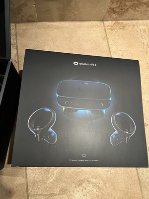 Oculus Rift S VR Headset Complete with Headset, Controllers, Box ...