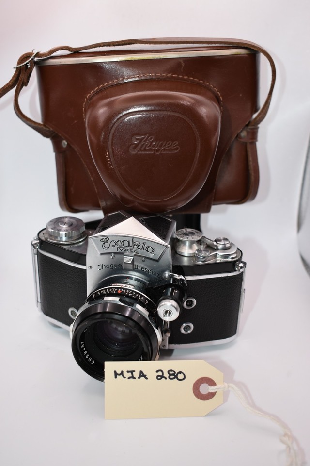 Exakta WWII Era Military ‘U.S.S.R. Occupied’ German Camera, Lens & Case ...