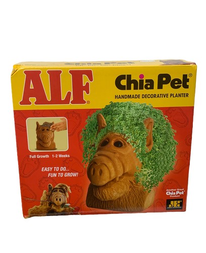 Alf Chia Pet Plant Bust Television Alien Life Form Paul Fusco Tanner ...