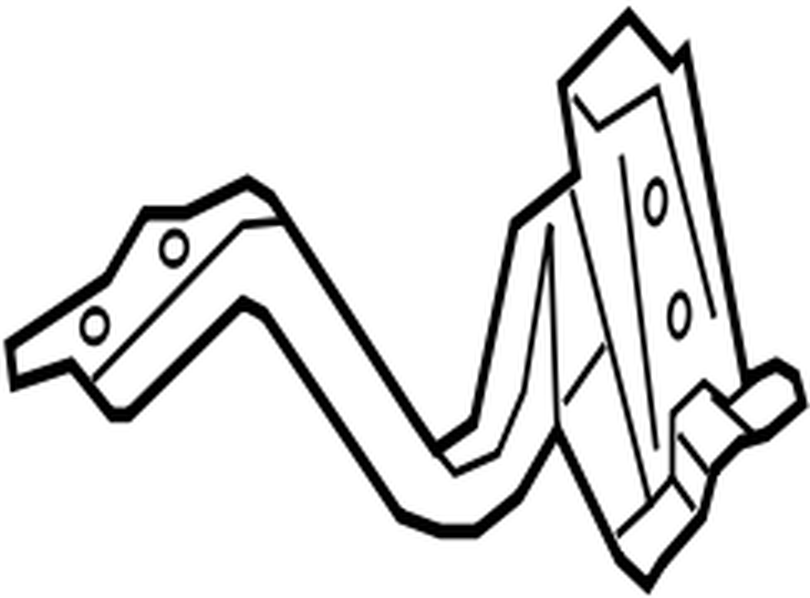 53410-47130 Toyota Hinge assy, hood, rh 5341047130, New Genuine OEM ...