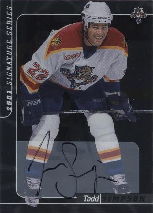 2000-01 In the Game Be A Player Signature Series - Autographs Todd ...