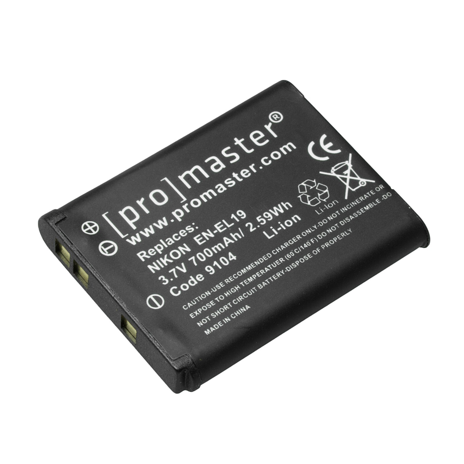 ProMaster En-el19 XtraPower Lithium Ion Replacement Battery for sale ...