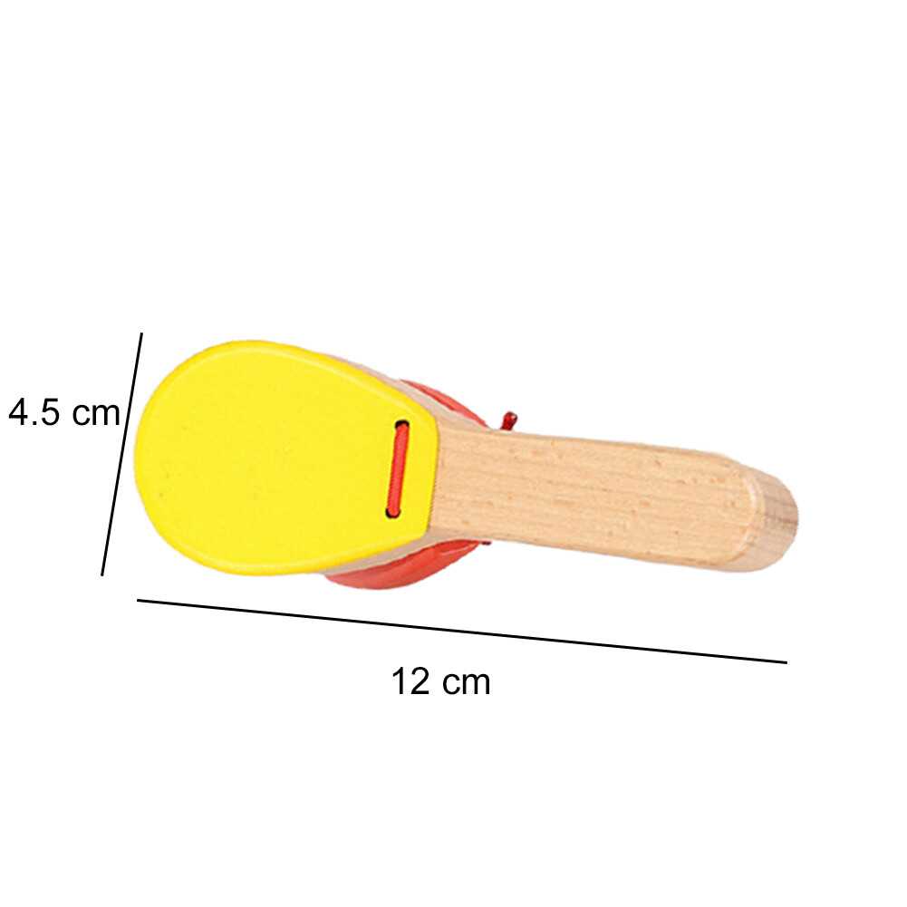 Wooden Castanet Clapper Orff Clapping Board for Kids Children Toy ...
