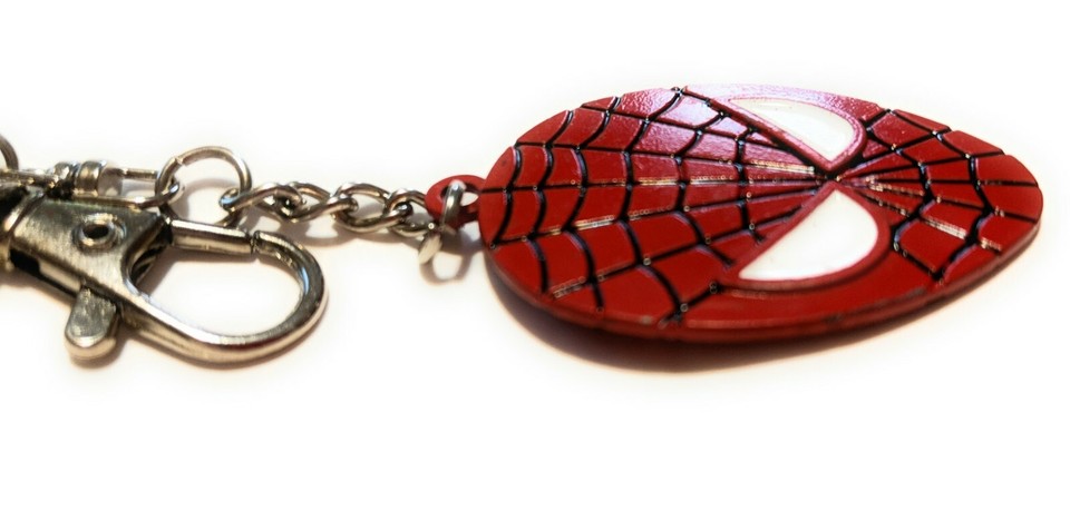 Marvel Comics Spidey Spider Man 1960's retro Keychain solid metal ...