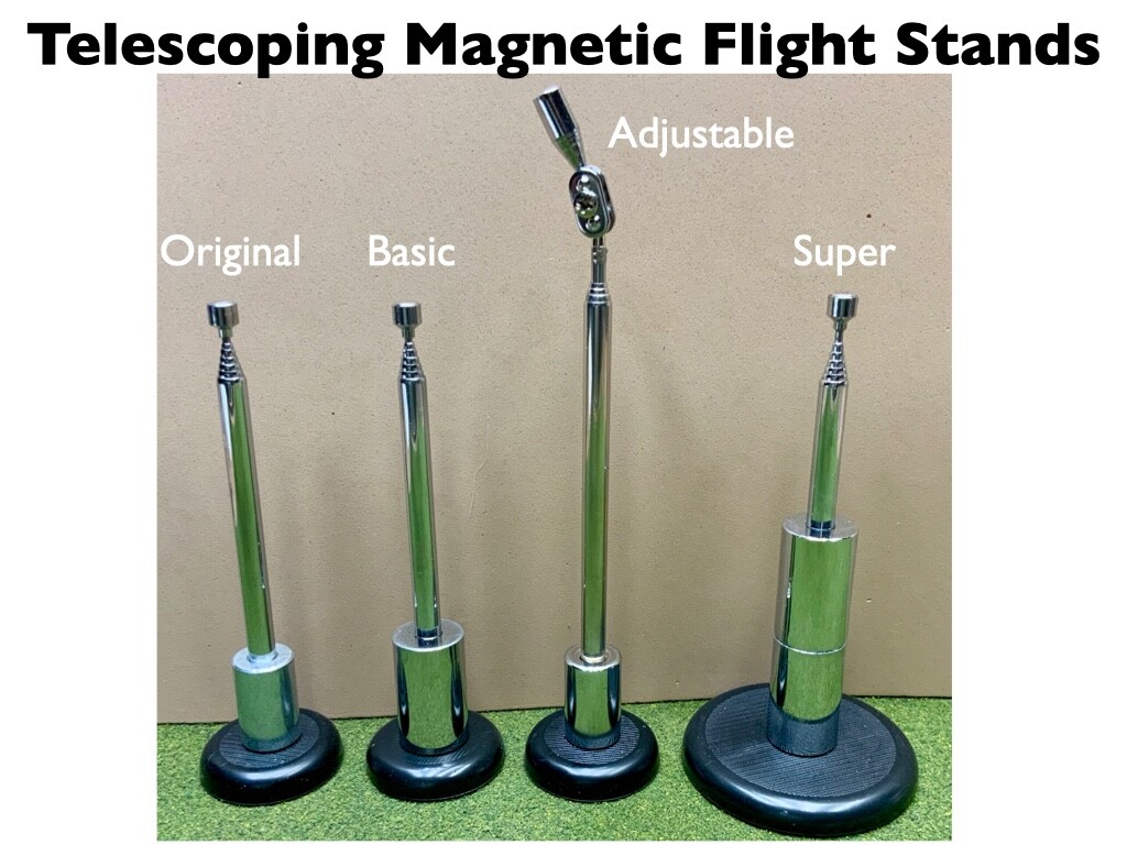 Super Size Telescoping Magnetic Flight Stands-Aircraft or Spaceship ...