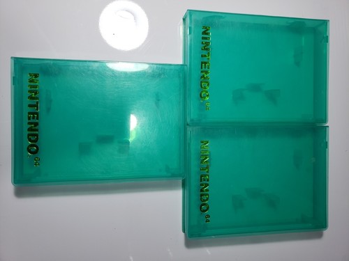 Nintendo 64 N64 Storage Box Plastic Clamshell Game Hard Case OEM Lot Of ...