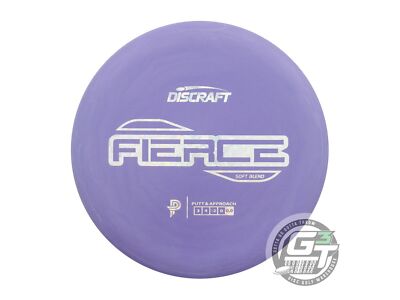 NEW Discraft [PIERCE] Soft Blend Fierce 171g Purple Gold Shatter Putter ...