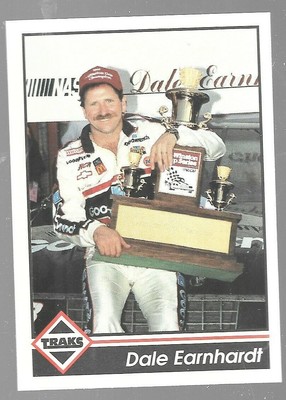 Dale Earnhardt 1992 Traks 3 NASCAR Racing Card | eBay
