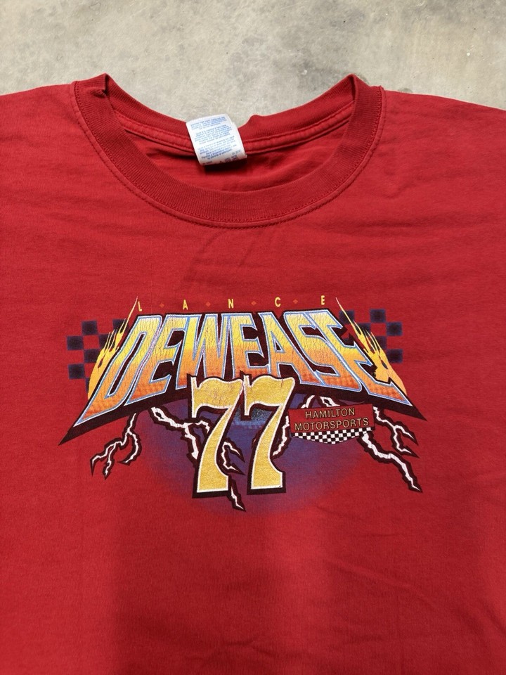 Vintage 2003 Lance Dewease / Al Hamilton Sprint Car Tee - 2XL | eBay