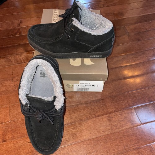 Vtg IPATH Mens US CATS BlackSuede Leather Chukka BootSkater Shoes Size 7 | eBay