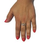 Genuine Sterling Silver Ring Stamped Solid 925 Knot Nickel Free ...