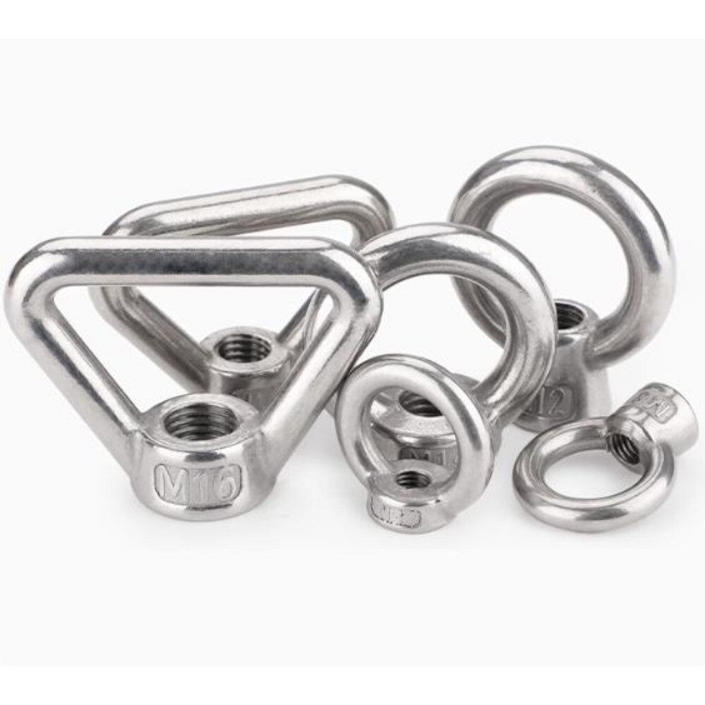 1PCS M22 304 Lifting Eye Bolt Nut Galvanic Zinc Male Ring Screws | eBay