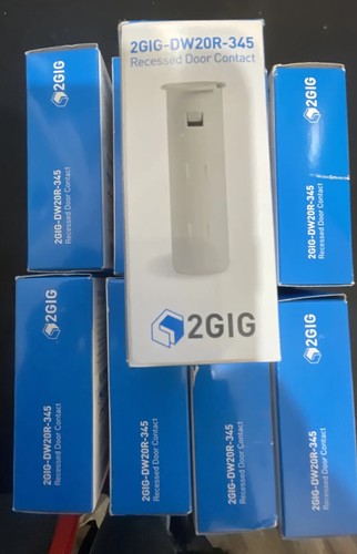 2GIG DW20R-345 Recessed Door/Window Contact Sensor, Brand New in ...