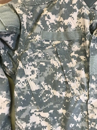 US ARMY FR ACU SHIRT CAMO COAT COMBAT NSN 8415-01-548-3176 ML FLAME ...