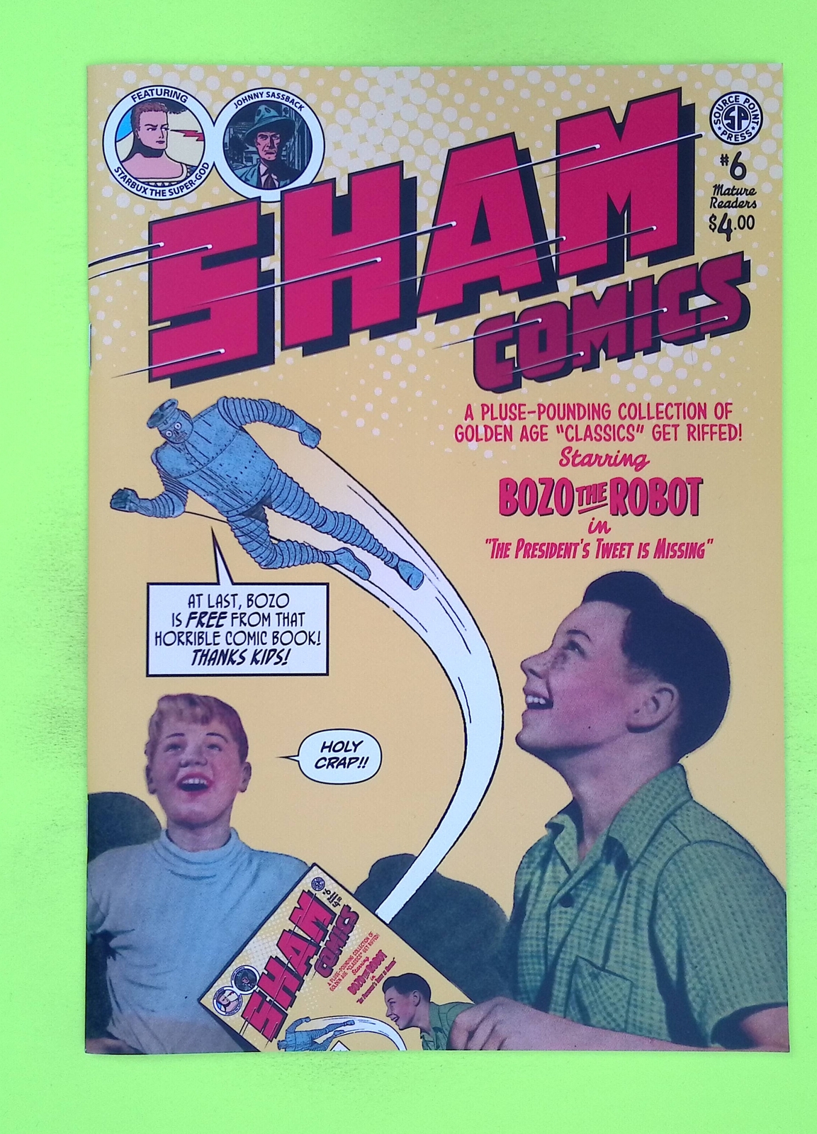 Sham Comics #6 Vol. 1 Source Point Press High Grade Comic Book L56-223 ...
