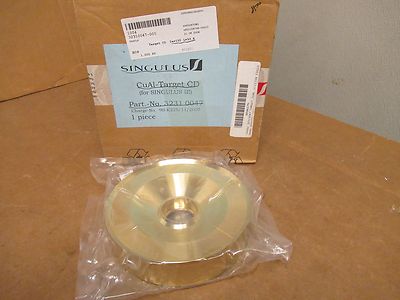 SINGULUS CUAL TARGET CD 3231 0047 32310047 90-K225/11/2007 90K225112007 ...
