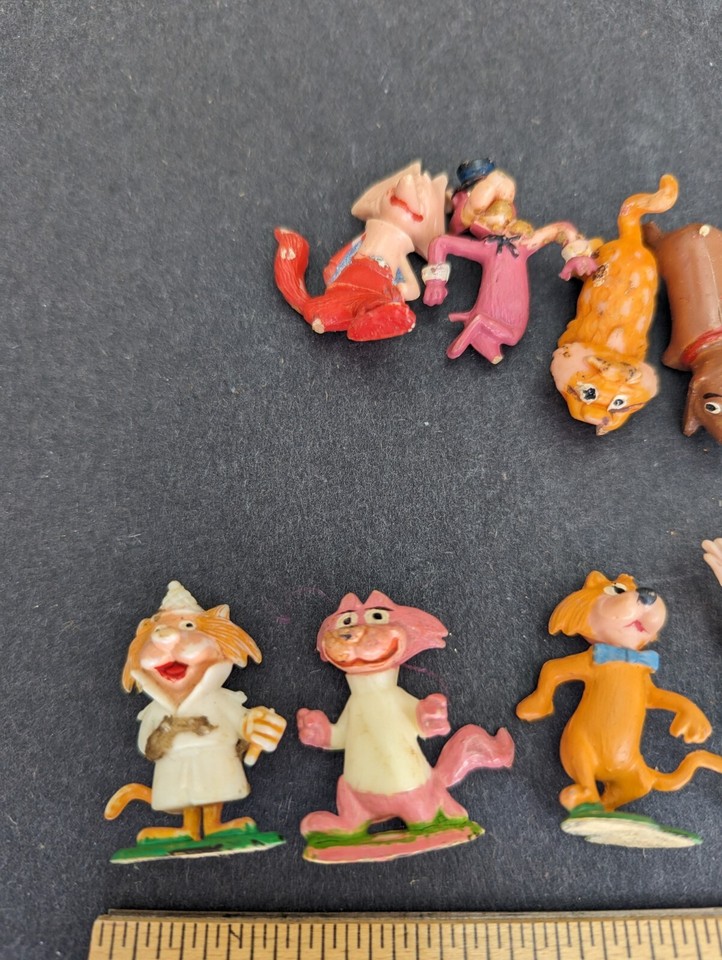 Vintage Marx Tinykins Hanna Barbera Miniatures Flintstones Yogi | eBay