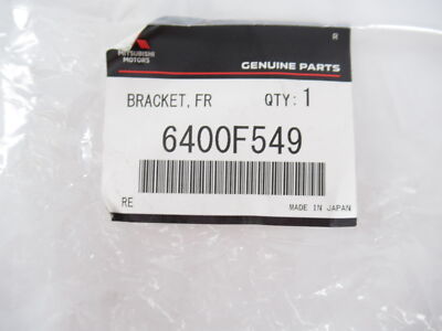 Genuine OEM Mitsubishi 6400F549 Driver LH Front Bumper Bracket 2008 ...