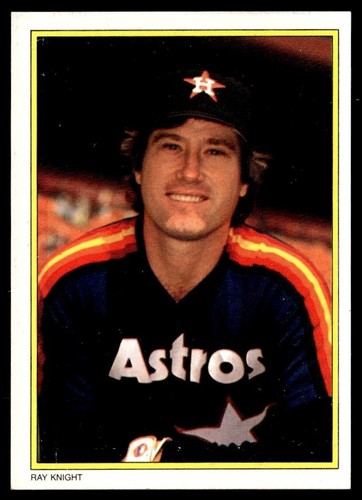1983 Topps Glossy Send-Ins Ray Knight Houston Astros #18 | eBay