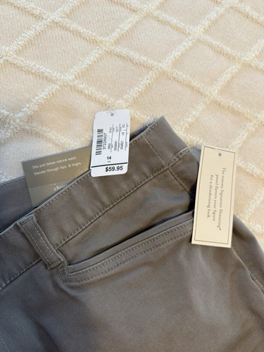 NWT Christopher& Banks, gray signature pants size 14 business casual | eBay