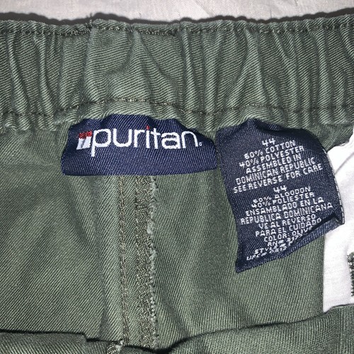Puritan Shorts Olive Pleated Front, Pockets Bermudas Men Size 44 | eBay