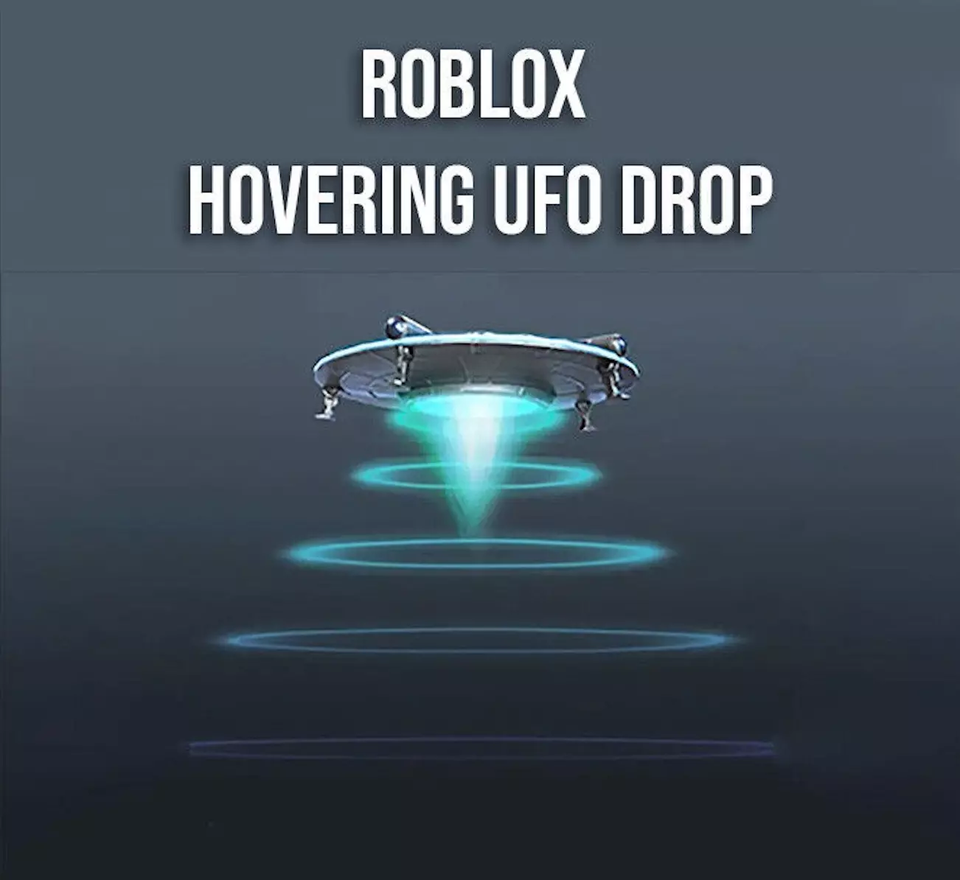 Roblox : Hovering UFO Drop / HAT - All Platforms - GLOBAL 🌎 CODE !!! | eBay