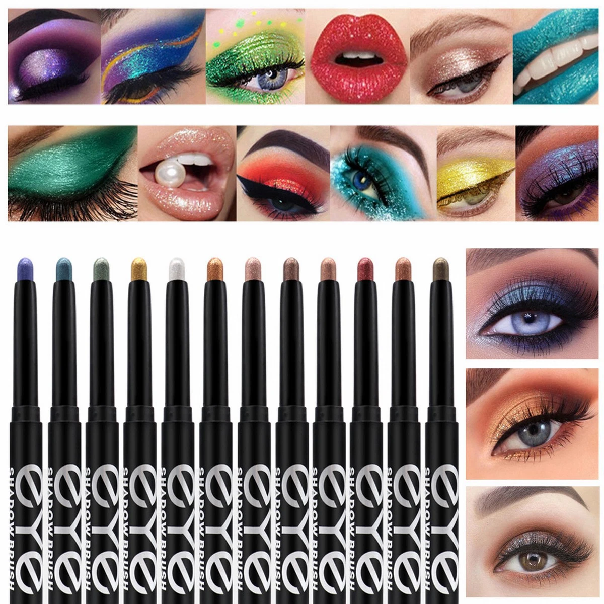 Putting On Eye Makeup