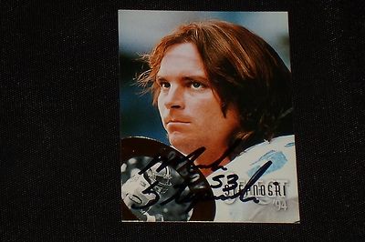 MARK STEPNOSKI 1994 SELECT SIGNED AUTOGRAPHED CARD #174 DALLAS COWBOYS ...