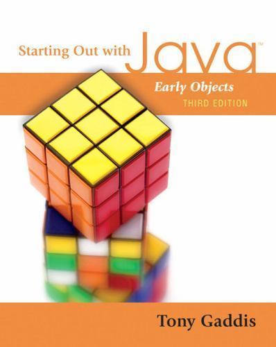 Starting Out with Java : Early Objects by Tony Gaddis (2007, CD-ROM ...