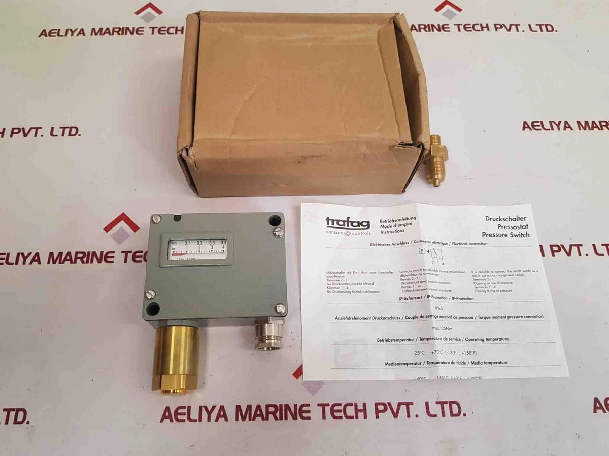 AELIYA MARINE TECH PVT LTD: TRAFAG PRESSURE SWITCH , 58% OFF