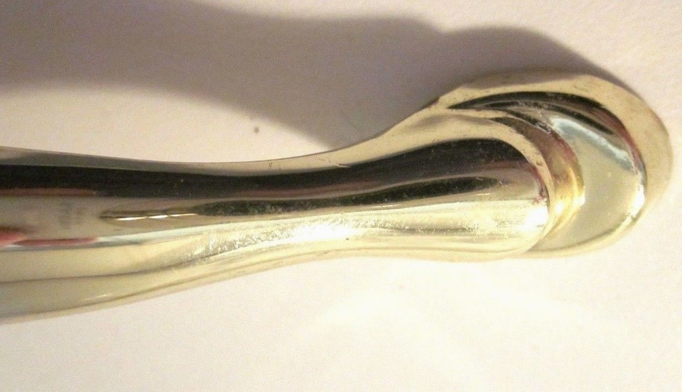Keeler 43502 KBC 1992 Drawer Pull Handle Shiny Bright Brass 3" Centers ...