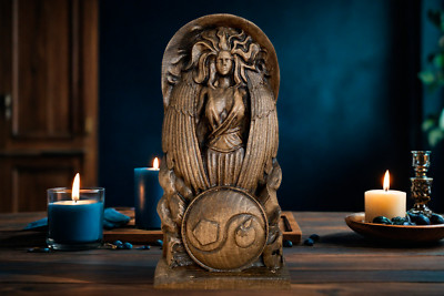Eris Statue Greek Mythology Eris Statue Wooden Statue Goddess Altar ...