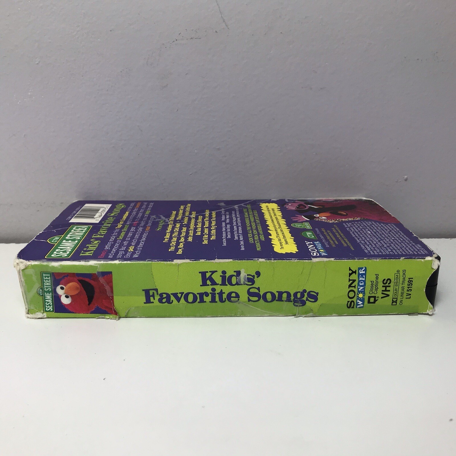 Sesame Street Kids Favorite Songs VHS Home | Grelly USA