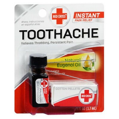 Toothache Medication Kit 0.13 Oz By Red Cross | eBay