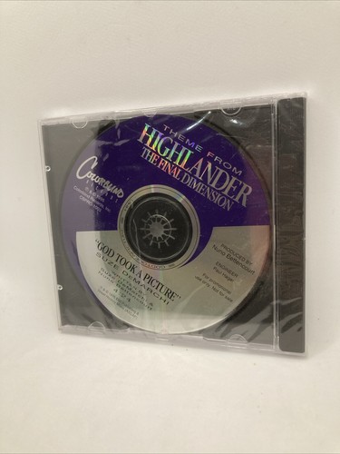 Rare! New Promo CD Theme From Highlander The Final Dimension | eBay