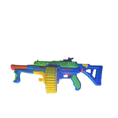VINTAGE BUZZ BEE Toys Classic Ar-15 Style Play Gun With Orange Safety W ...