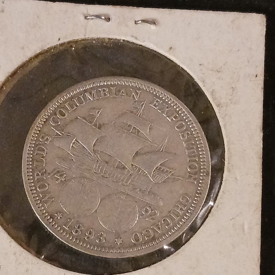 1893 Columbus Half Dollar Commemorative Coin 90% Silver | eBay