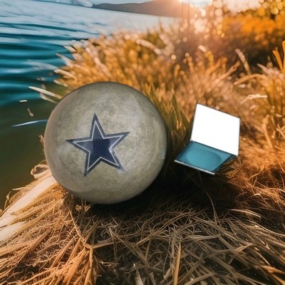 NFL Dallas COWBOYS Silver Billiard Cue Ball W/Silver Chalk | eBay