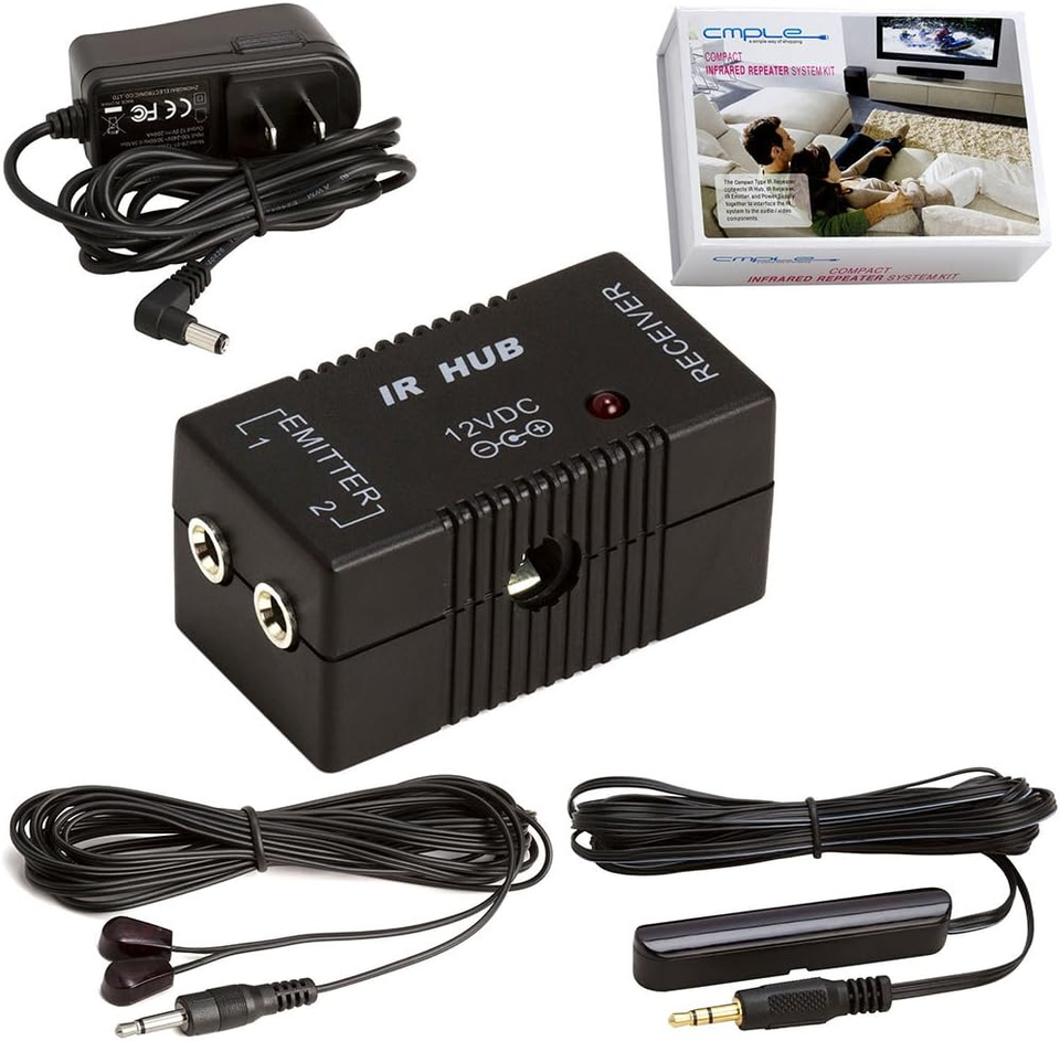 - Compact Premium Remote Control Repeater IR Infrared Repeater Kit ...