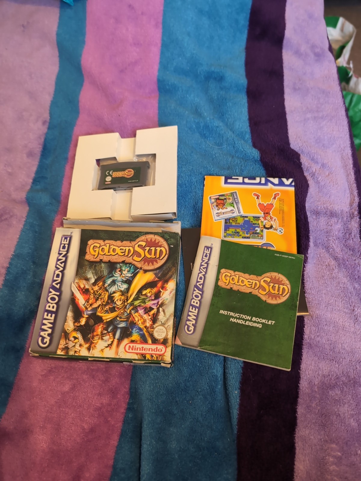 Golden Sun (Nintendo GBA, 2002) - PAL - Complete in box | eBay