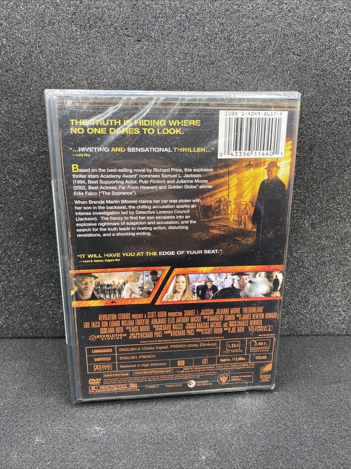 Freedomland (DVD, 2006, Sony) Samuel Jackson & Julianne Moore - New ...