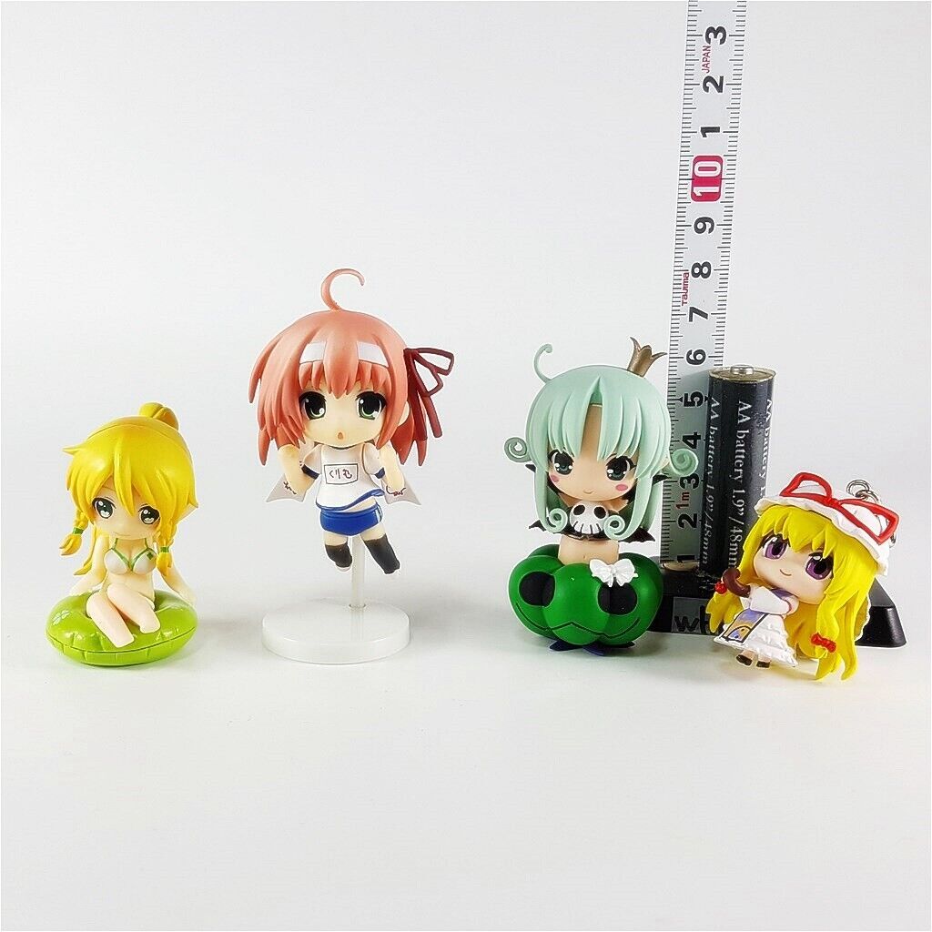 Anime Character Mini Figure Set of 4 lot Japan Anime Manga Toy | eBay