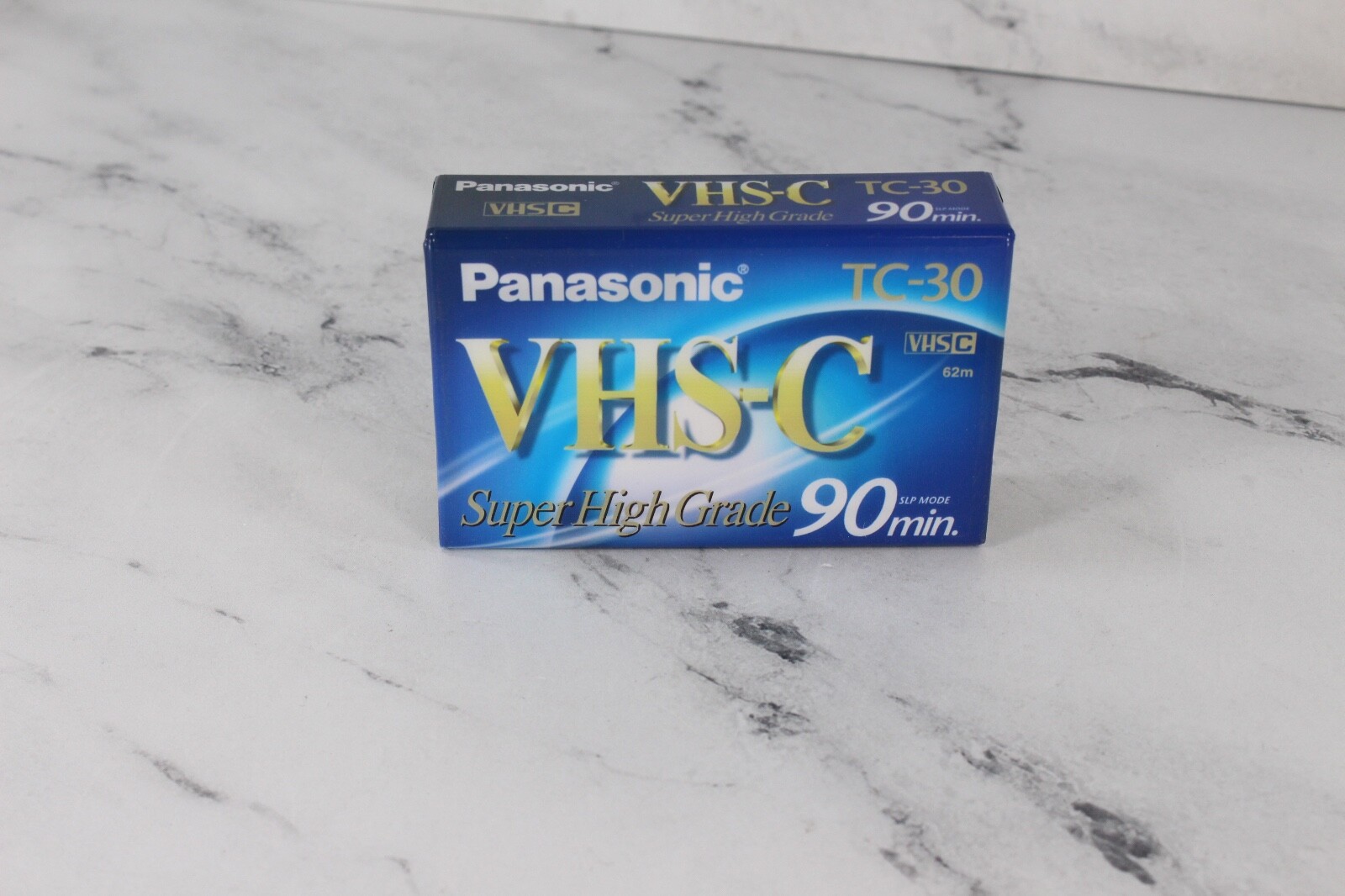 Panasonic Compact Video Cassette VHS-C TC-30 Super High Grade 90 Min ...