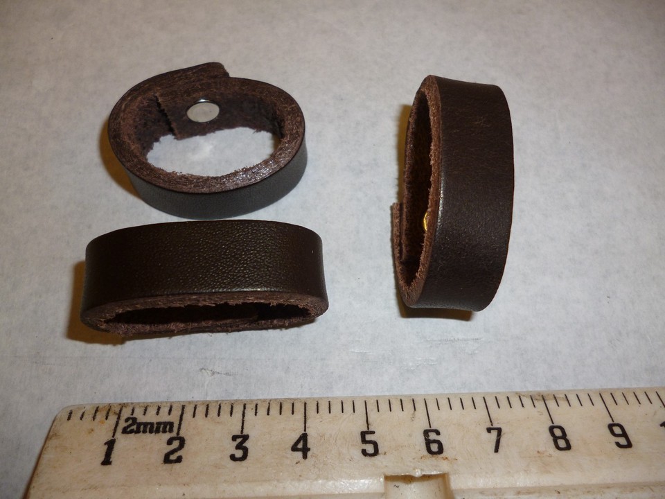 Brown Belt Loops Real Leather Replacement Spare Loop Handmade Fits To ...